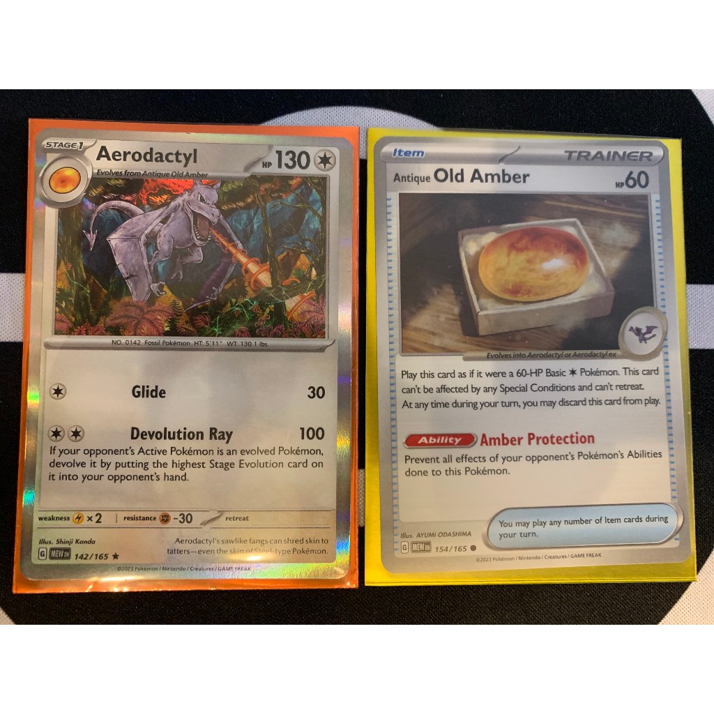 Aerodactyl 142/165 Pokemon TCG Set | Shopee Malaysia