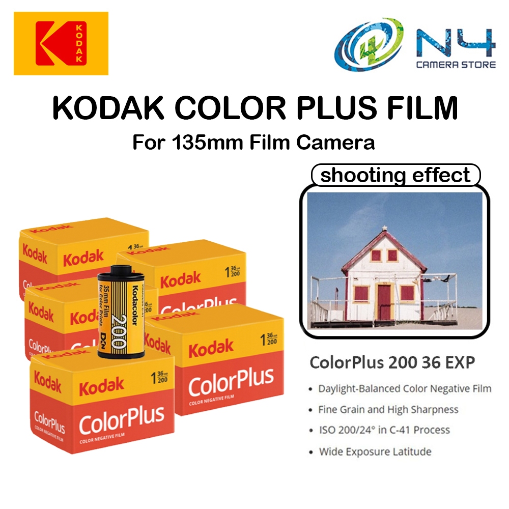 Kodak ColorPlus 200 Color Negative Film (35mm Roll Film) (Exp Date: 03/ ...