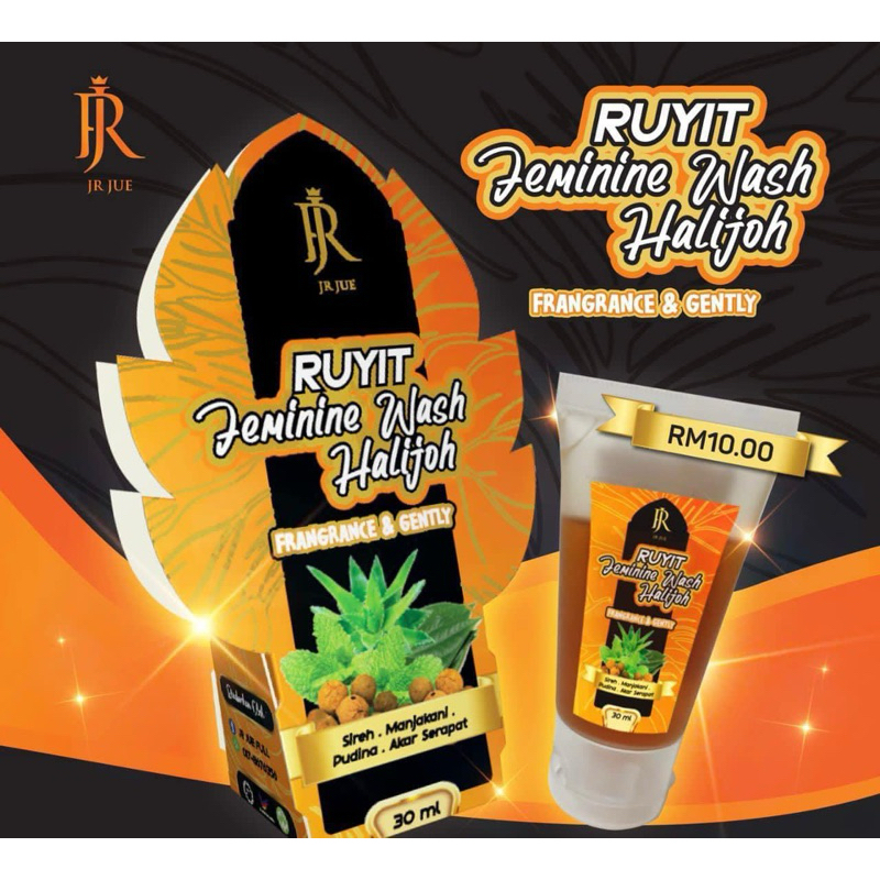 JR JUE Ruyit Feminine Wash Halijoh | Shopee Malaysia