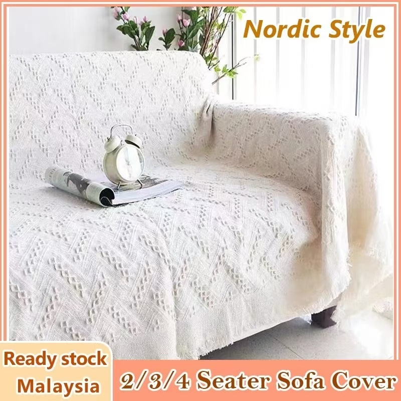 🔥Sofa Cover 🔥2 3 4 seater cover cotton Seater Nordic Simplicity Towel ...