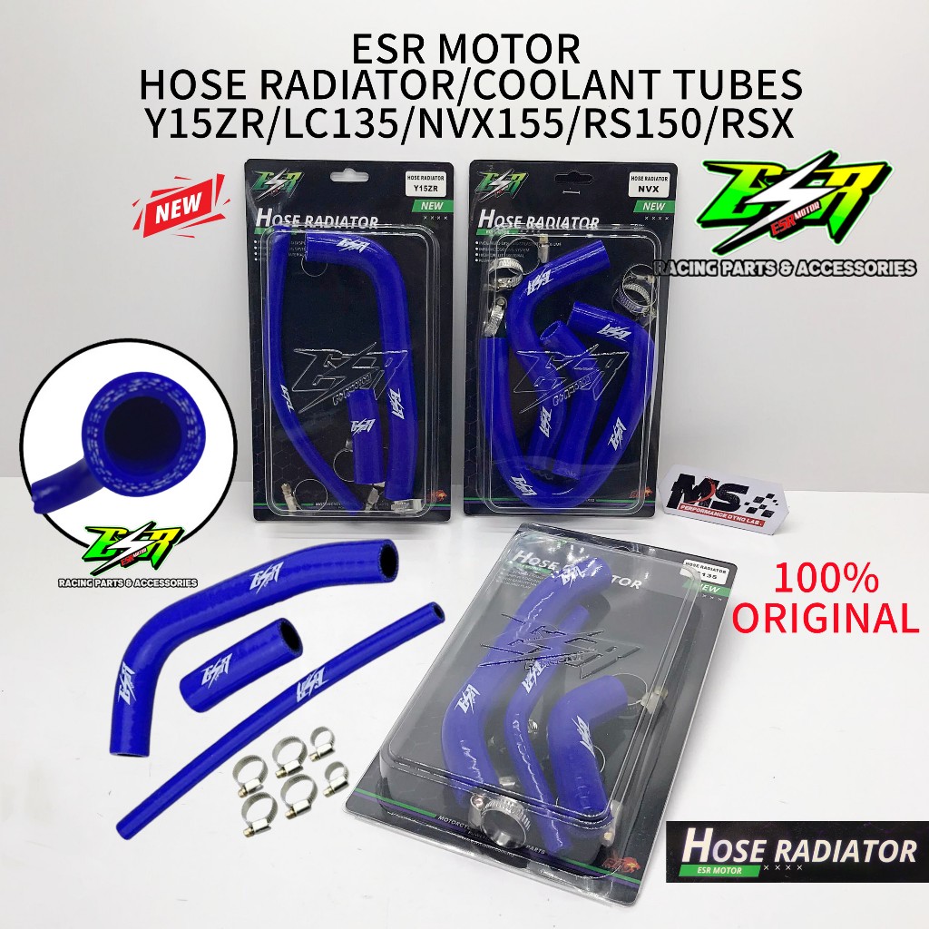 ESR Motor Hose Radiator/Coolant Tubes Y15ZR/LC135/NVX155/RS150/RSX ...