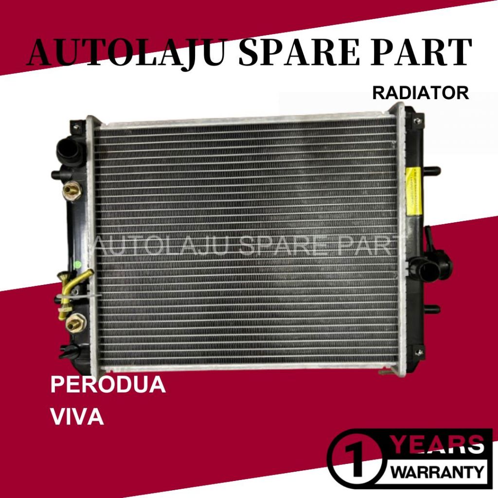 PERODUA VIVA 660 850 1.0 AUTO/MANUAL RADIATOR HIGH QUALITY 1 YEAR ...