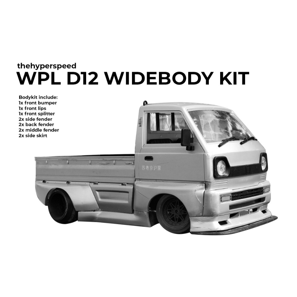 WPL D12 PANDEM WIDE BODYKIT 1:10 | Shopee Malaysia