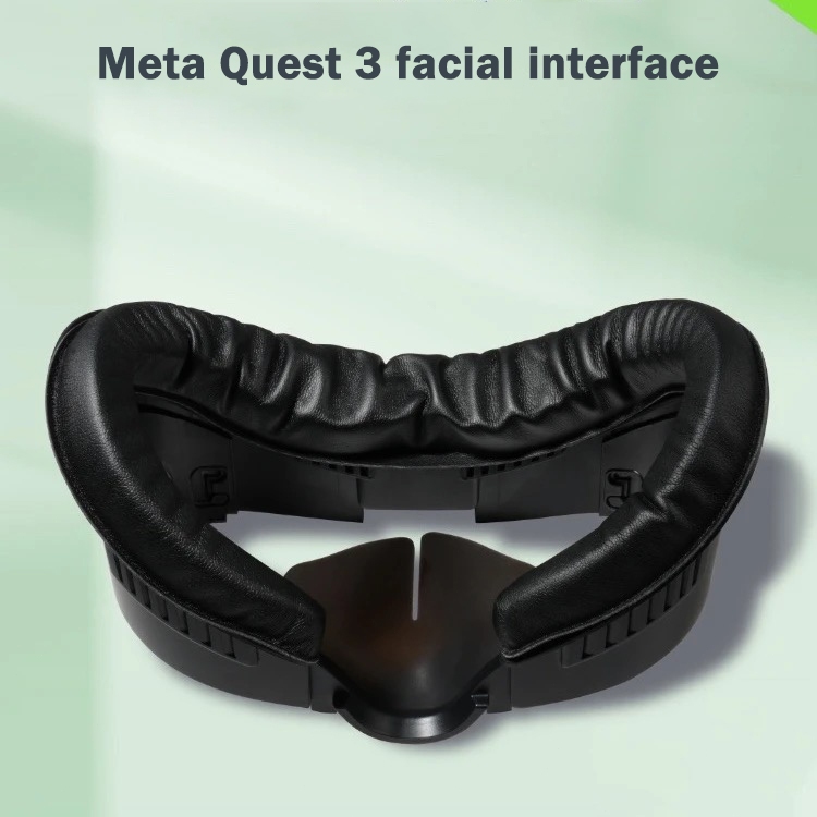 Meta Quest 3 Facial Interface and Sweat-Resistant Leather Padding ...