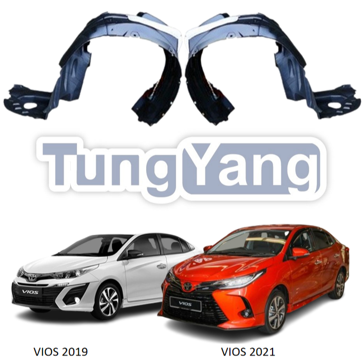 TOYOTA VIOS 2019 - 2021 FRONT FENDER LINER / DAUN PISANG TOYOTA VIOS ...
