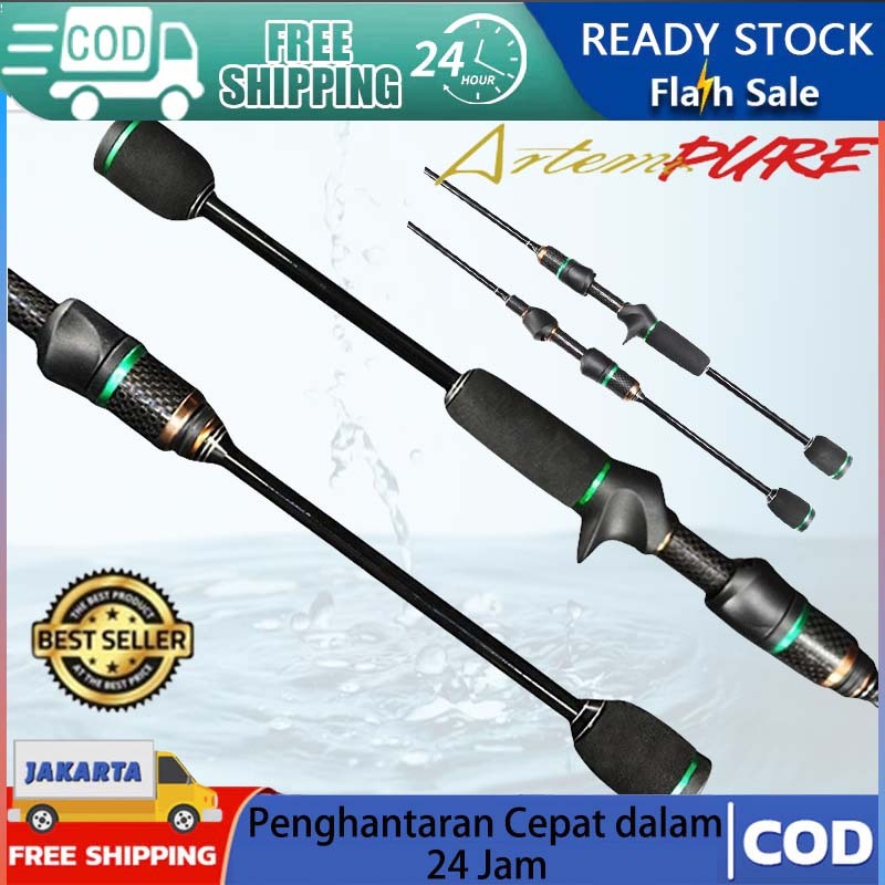 Artemis Rod Fishing Rod Casting Rod Batang Pancing Joran Udang 1-6LB ...