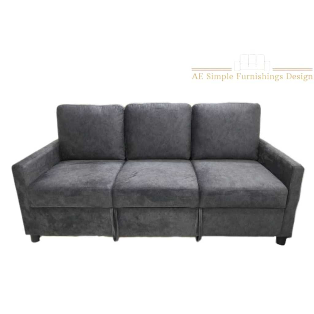 [Direct Factory] 1207 3 Seater Storage Sofa | Shopee Malaysia