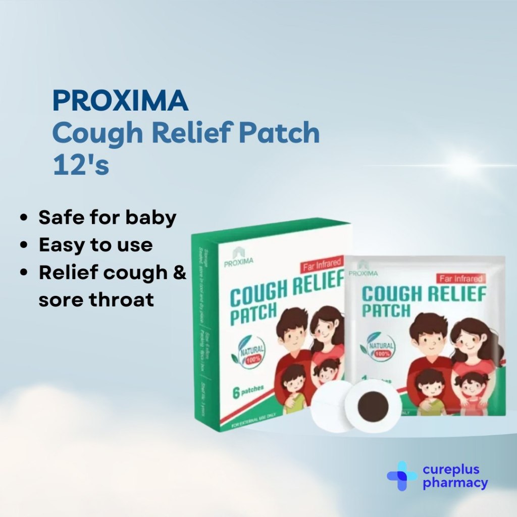 PROXIMA Cough Relief Patch 6's | Tampalan legakan batuk 止咳贴 | Shopee ...