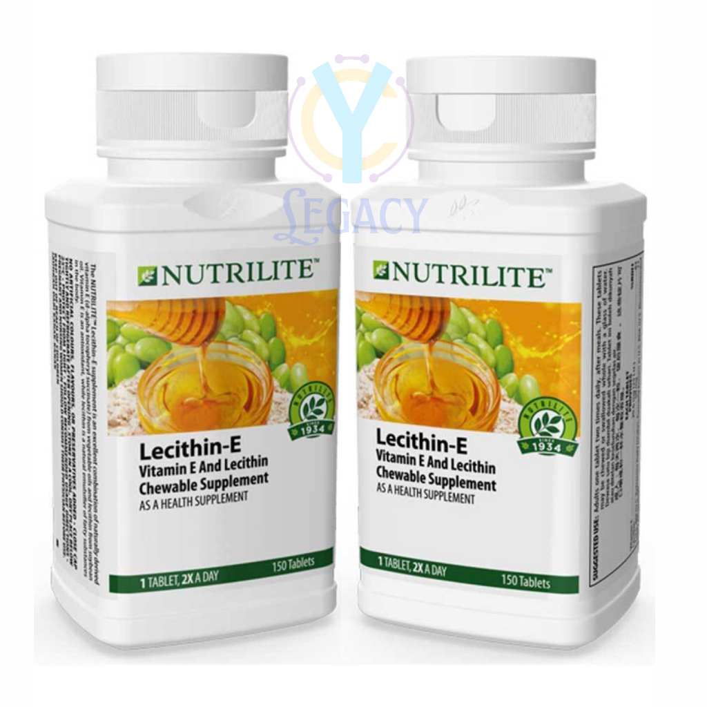 AMWAY NUTRILITE Lecithin E Chewable Supplement Antioxidant 150 / 270 Tablets | Shopee Malaysia