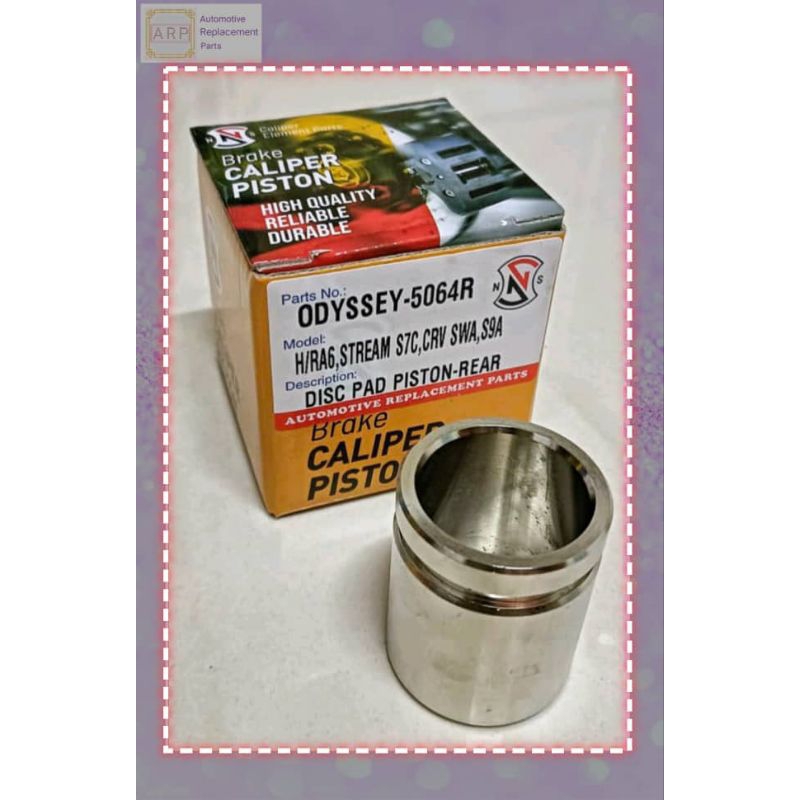 NS Disc Pad Piston Odessey Ra6, Stream S7c,Crv Swa,S9a (rear)(caliper ...