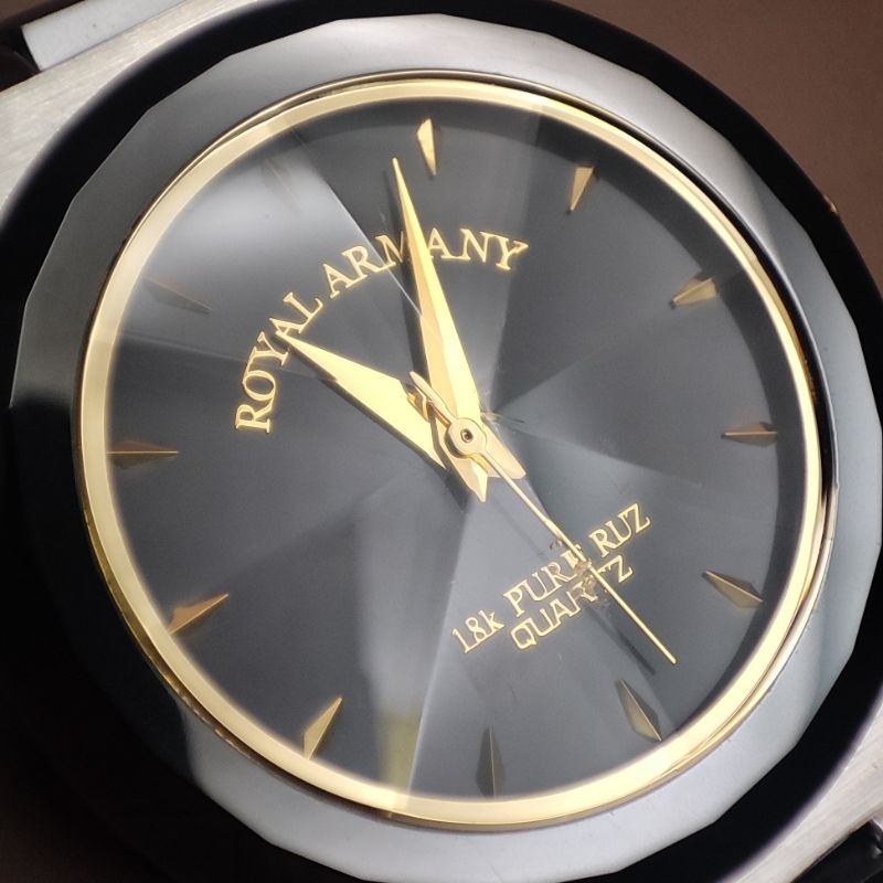 Royal Armany 18K Pure Ruz Quartz Unisex | Shopee Malaysia