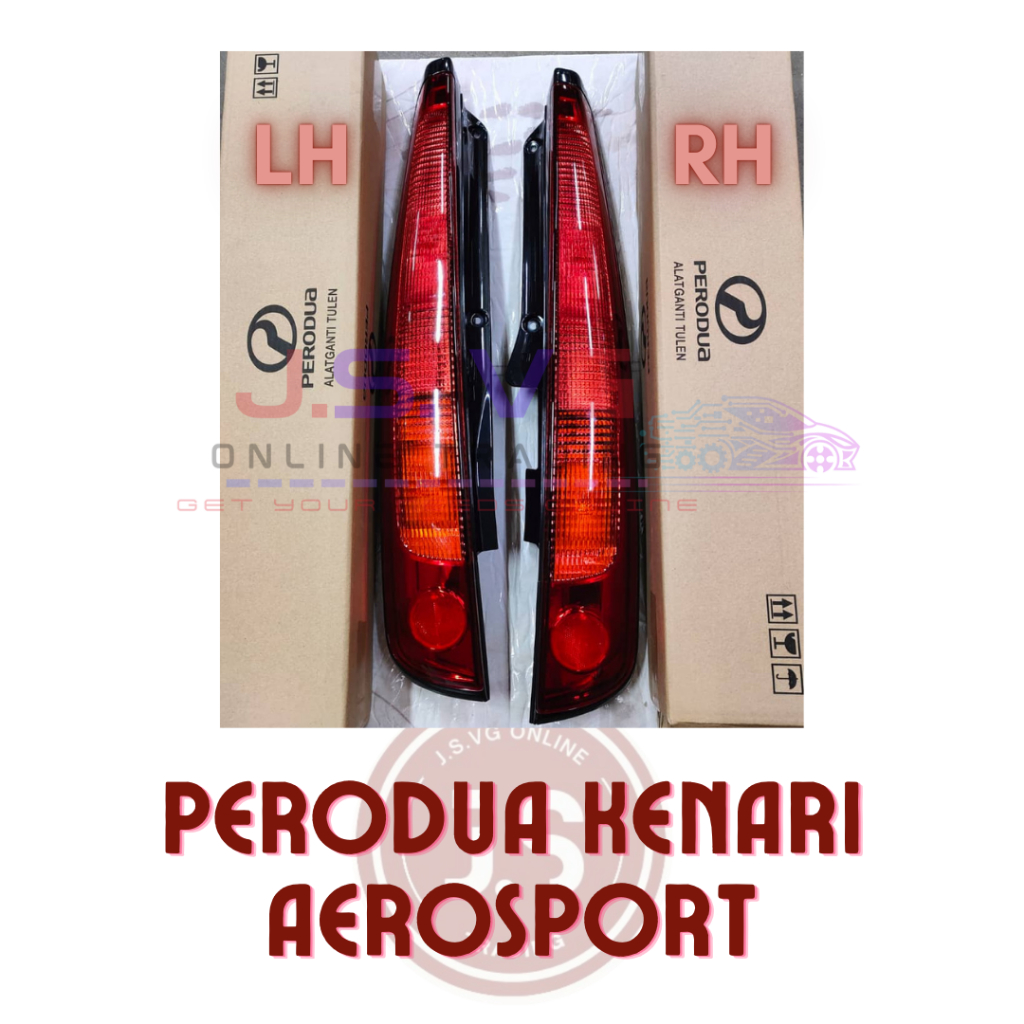 【JSVG】PERODUA KENARI AERO SPORT TAIL LAMP LAMPU BELAKANG UNIT ORIGINAL ...