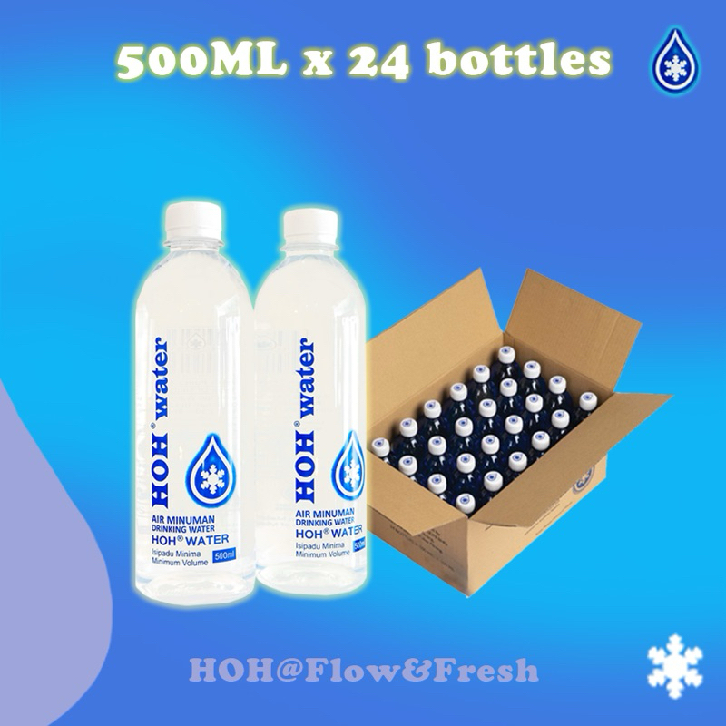 [STOK SEDIA ADA] HOH Air Minuman 500ML 1 Karton/HOH Drinking Water 1 ...