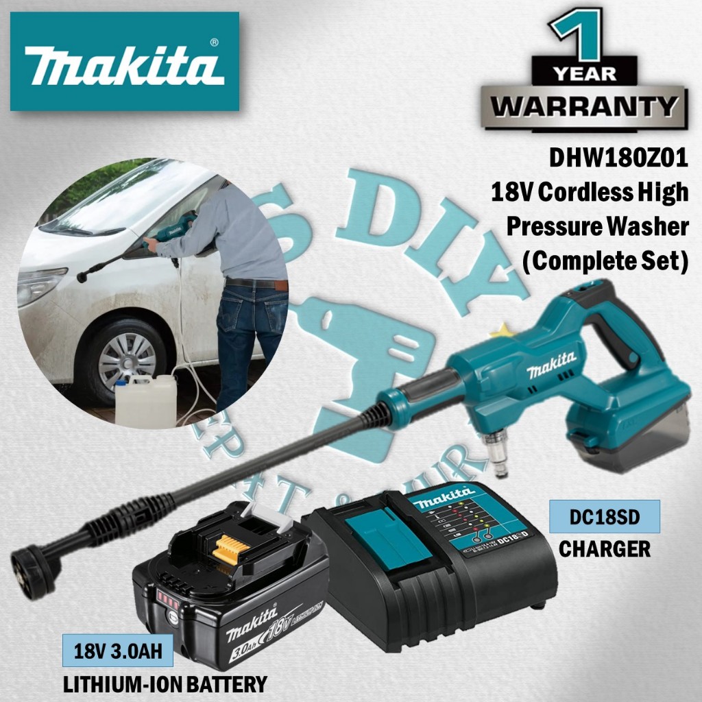MAKITA DHW180Z01 18V Cordless High Pressure Washer | Shopee Malaysia