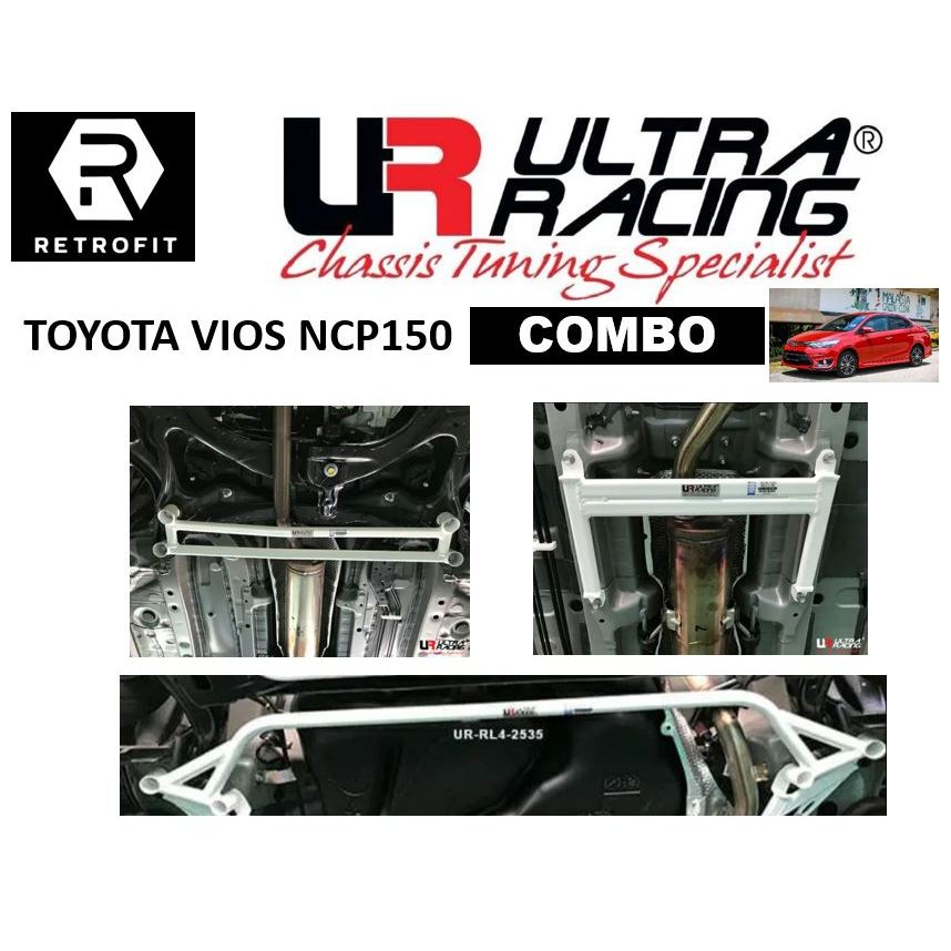 Toyota Vios NCP150 2013 NCP151 2018 Ultra Racing COMBO SET | Shopee ...