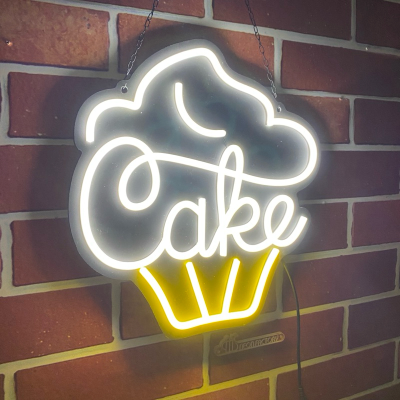 Cup Cake Cake House Dessert LED neon sign | Shopee Malaysia