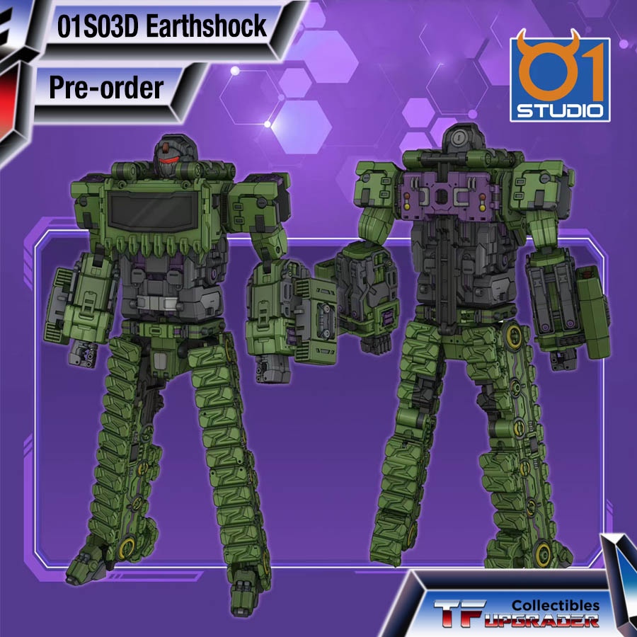 [TBC] 01-Studio Desolator Combiner 01S03D Earthshock | Shopee Malaysia