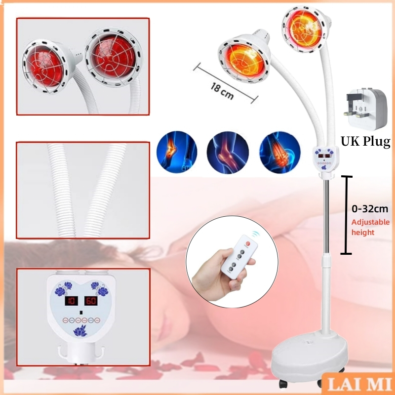 Infrared Lamp Physiotherapy Red Light Therapy Floor Lamp Facial Lamp ...
