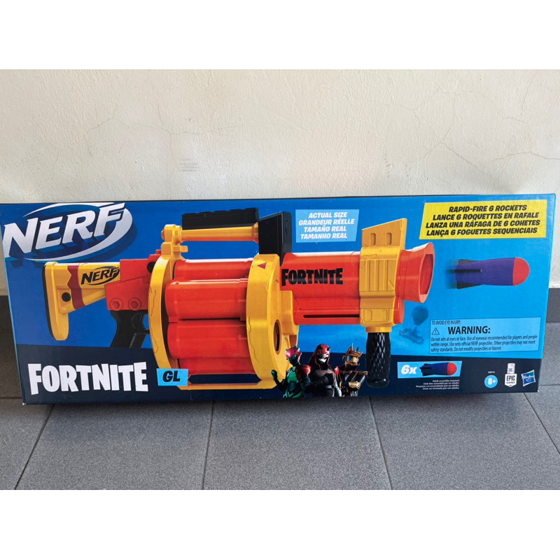 NERF Fortnite GL original | Shopee Malaysia