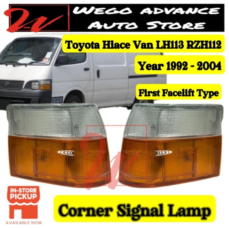 Toyota Hiace Van LH113 RZJ112 Front Corner Signal Parking Lamp Light 1992 - 2004 New Lampu Sisi ...