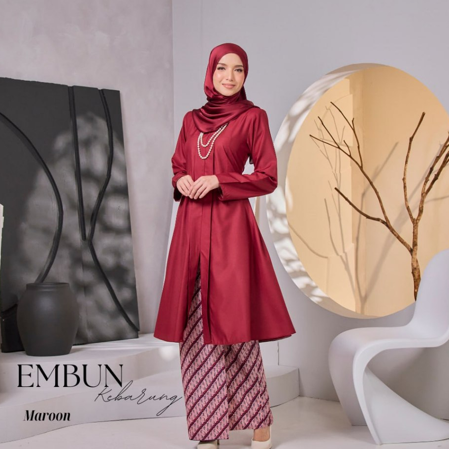 Kurung Modern - Baju Kebarung Klasik Kebaya Labuh Embun | Shopee Malaysia