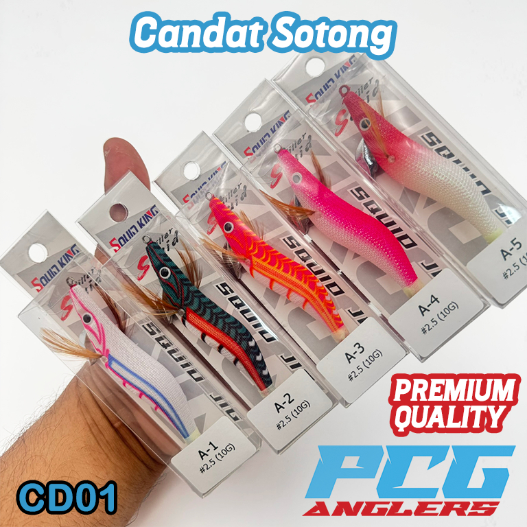 Candat Sotong Sotong Killer Premium Squid Jig Yamashita Egi Lure Clone ...
