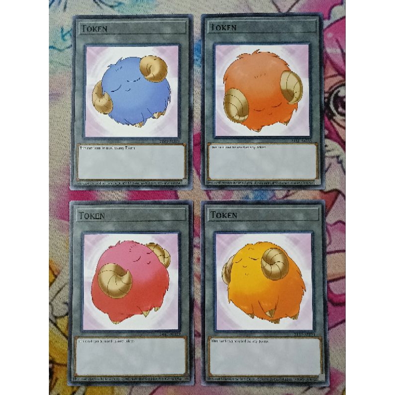 YUGIOH KONAMI 24AT-AE121 24AT-AE122 24AT-AE123 24AT-AE124 TOKEN (Common ...