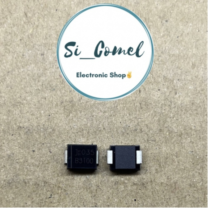🇲🇾🔥READY STOCK🔥B3100-13-F B3100 SMC DO214AB 3A 100V Resistor | Shopee ...