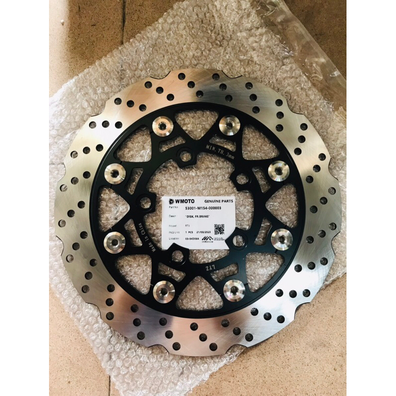 WMOTO 💯 ORIGINAL 53001-M154-000 RT3 FRONT DISC PLATE PIRING DEPAN BRAKE ...