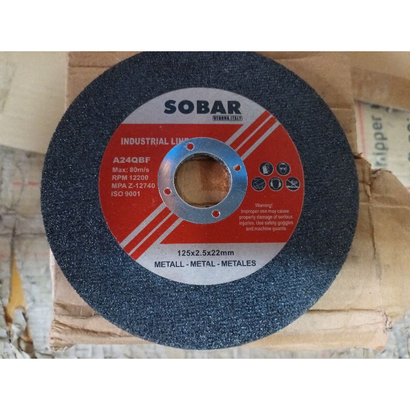 25pcs SOBAR 5" metal cutting disc | Shopee Malaysia