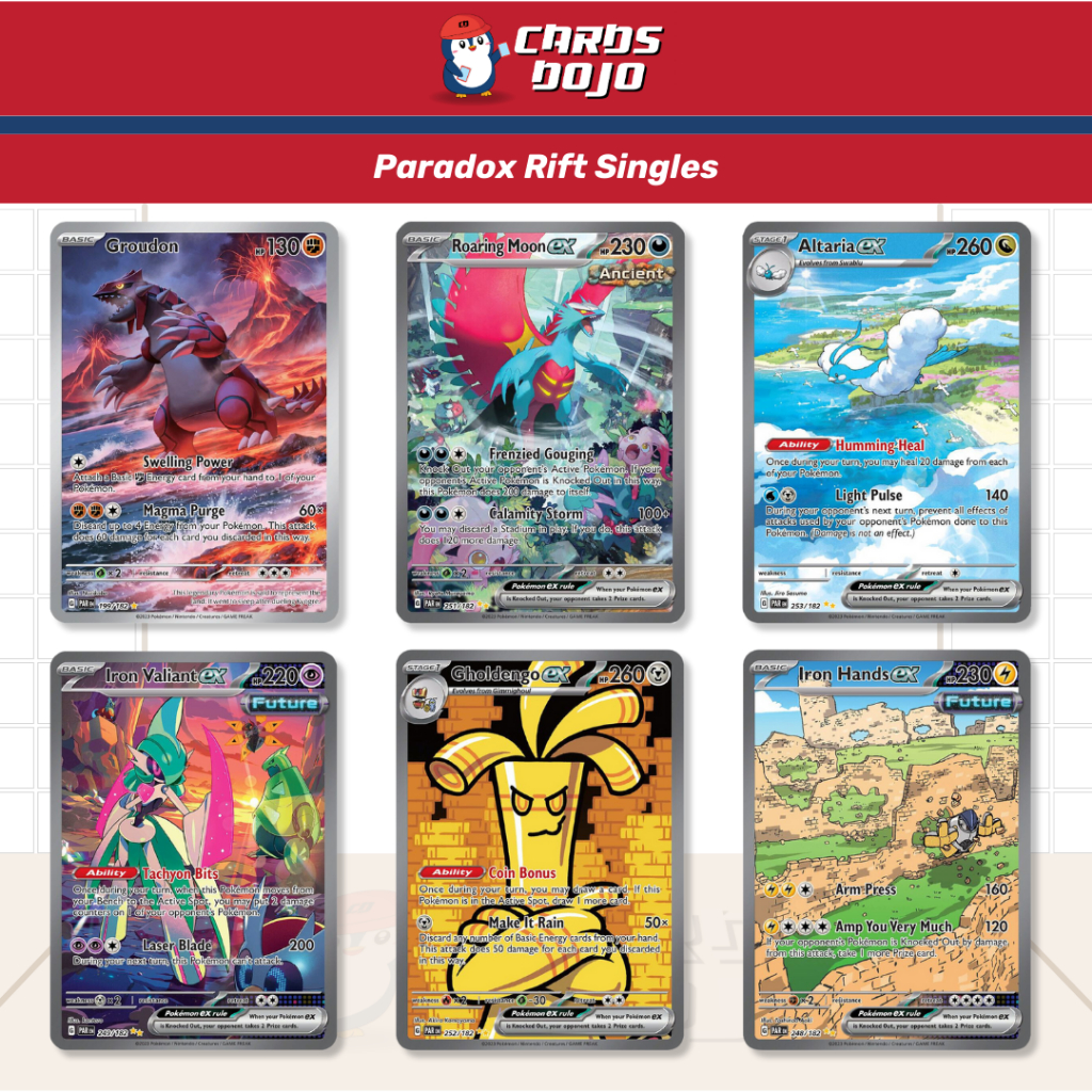 [READY STOCK] Paradox Rift Singles SIR/IR Pokemon TCG English Version ...