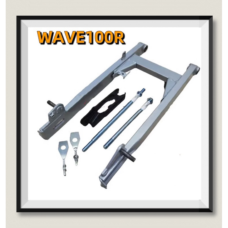 Honda WAVE100R SWING ARM REAR FORK ARM SIAP BUSH SHAFT ADJUSTER RUBBER ...