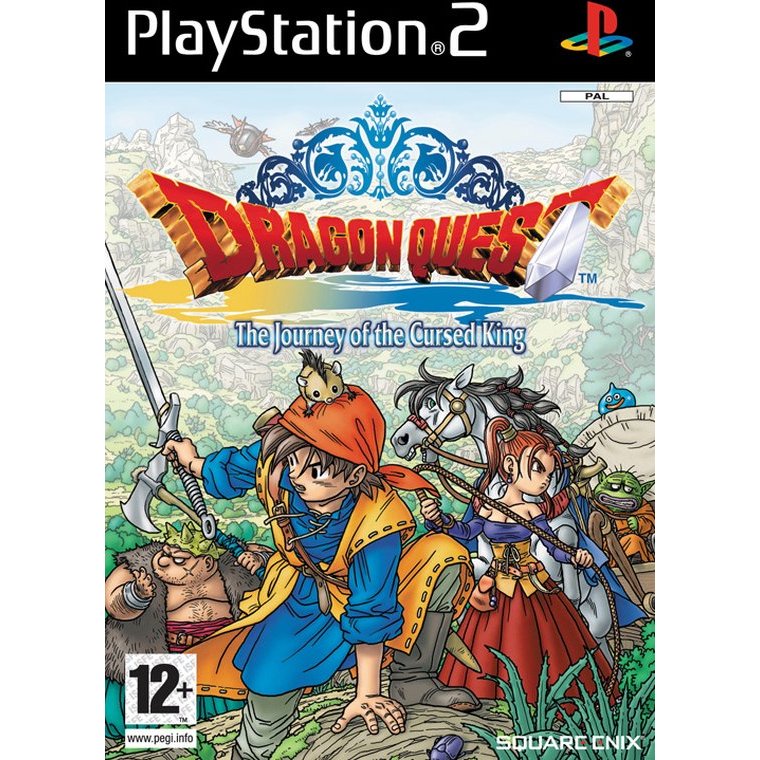 PS2 (中文游戏）勇者斗恶龙8(中)Dragon Quest VIII Journey of the Cursed King Chinese ...