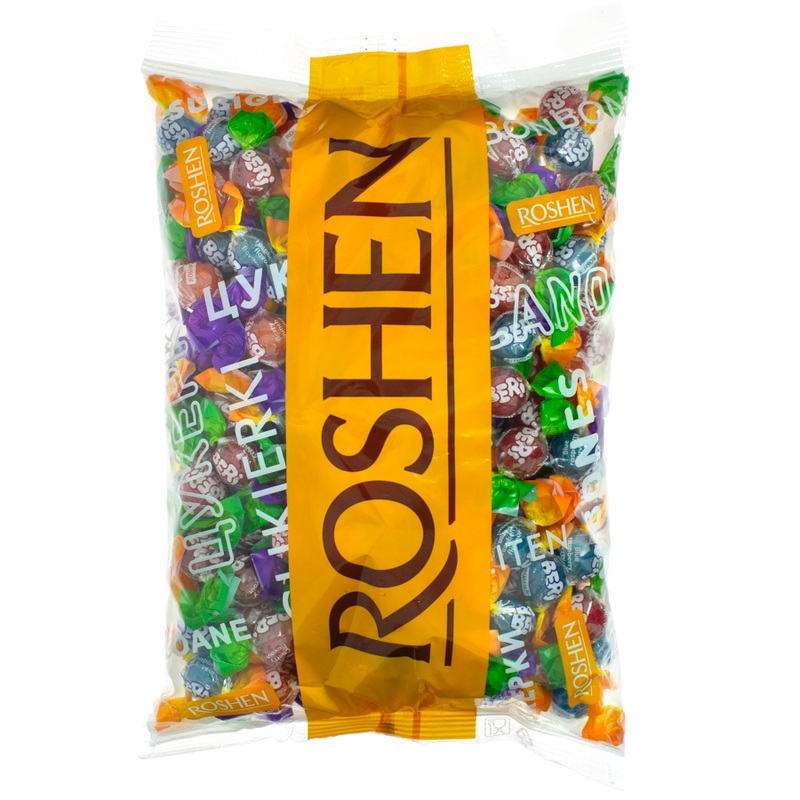 ROSHEN BERI HARD CANDY 3 FLAVOURS-CHERRY - BLUE RASPBERRY-BERRY PUNCH ...