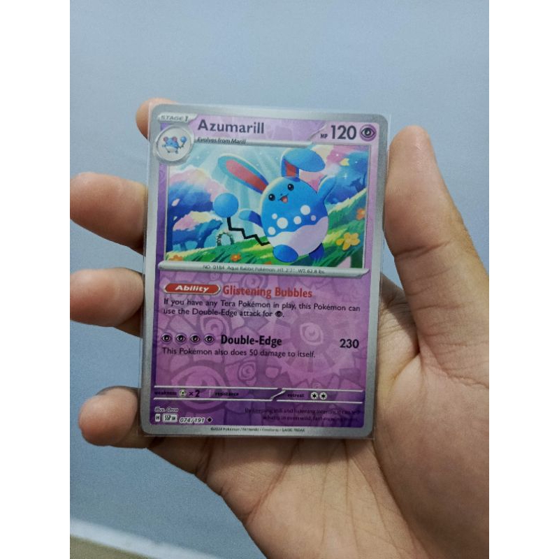 Pokemon TCG Azumarill Surging Sparks | Shopee Malaysia