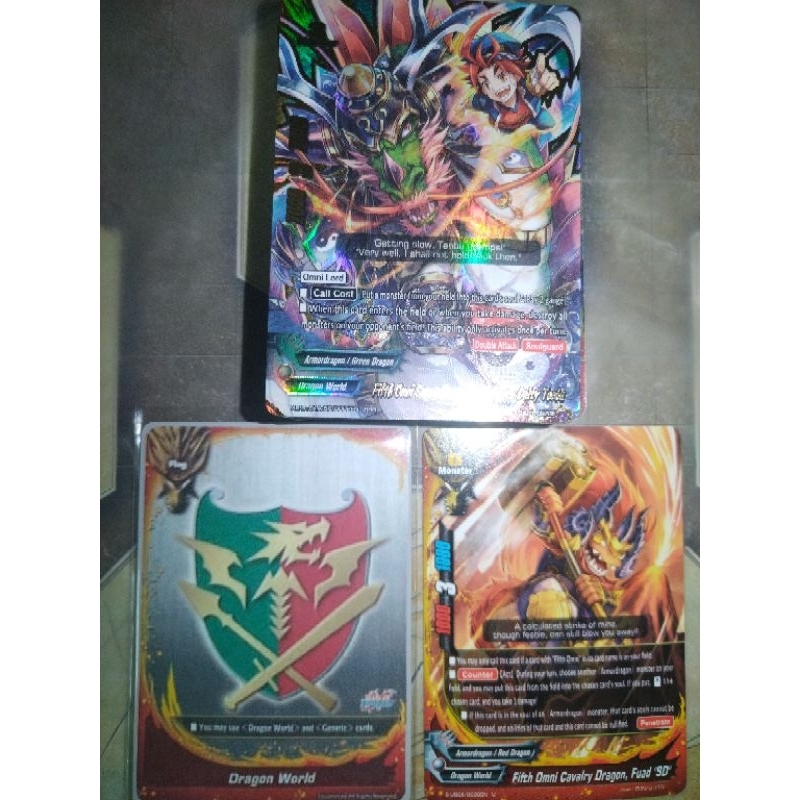 Buddyfight English Fifth Omni Size 3 Deck 52pcs include Printer Flag and buddy | Shopee Malaysia
