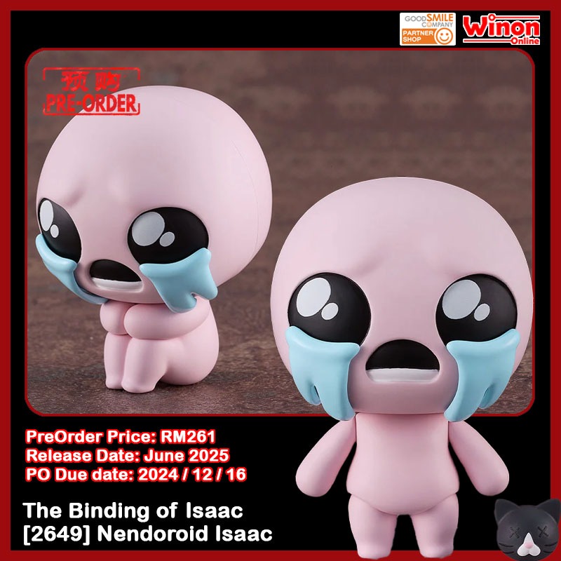 [PreOrder预购] [2649] Nendoroid Isaac The Binding of Isaac figure [2025/ ...