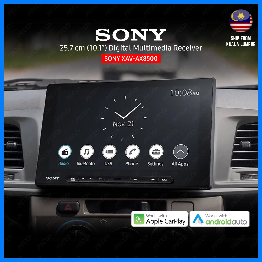 SONY 8.95" (22.7CM) – Sony's XAV-AX8100 / Sony's XAV-AX8000 / Sony's ...