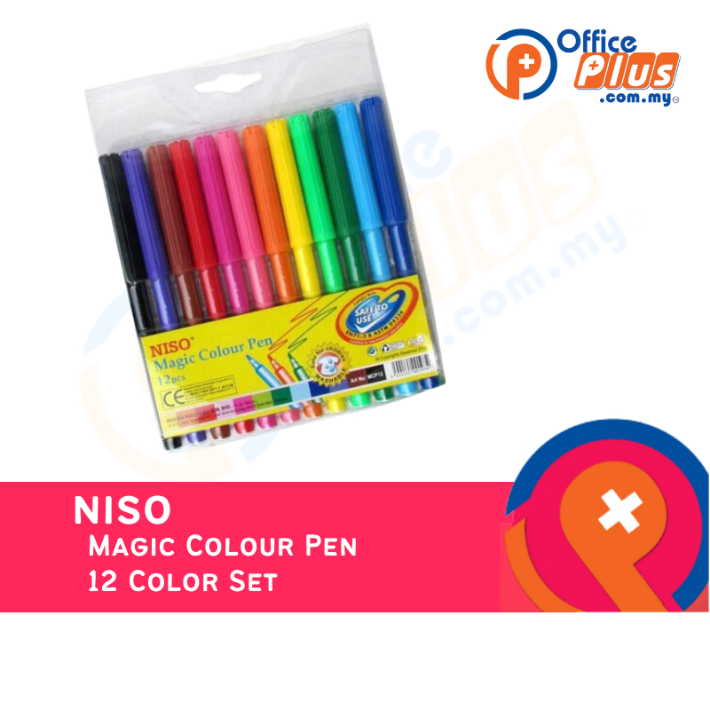 NISO Magic Colour Pen 12 Colour | Shopee Malaysia