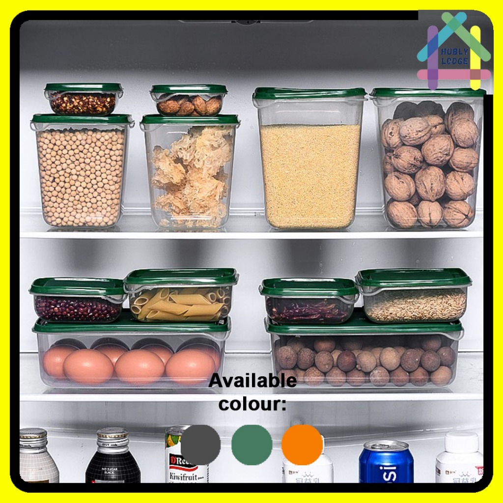 17PCS FOOD CONTAINER WITH LID BEKAS MAKANAN LUNCH BOX FOOD STORAGE ...