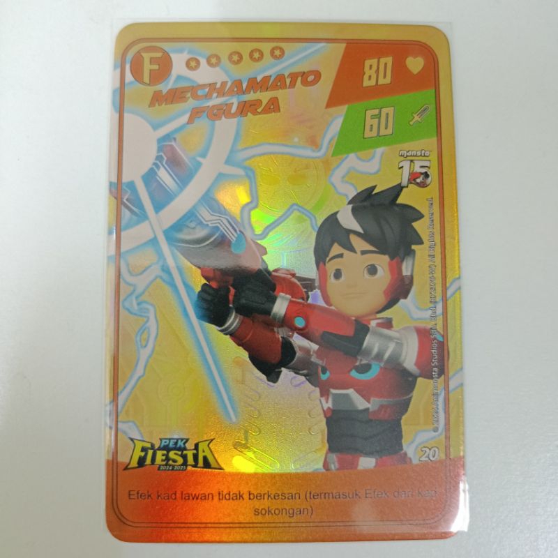 KAD FGURA MECHAMATO KAD BOBOIBOY MONSTA GALAXY CARD | Shopee Malaysia