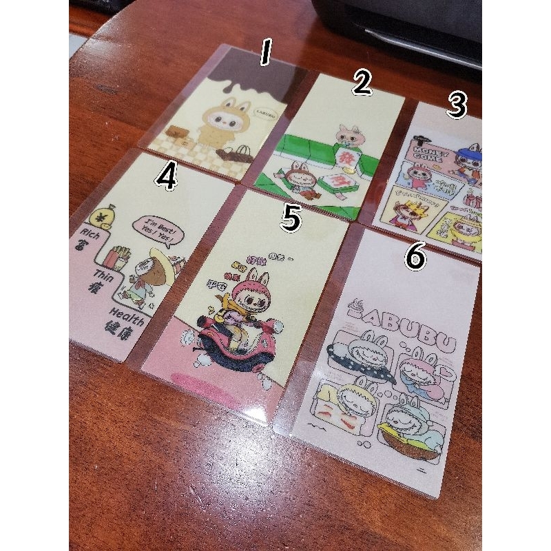 Labubu A6 Saving Challenge Envelope+Record Card | Shopee Malaysia