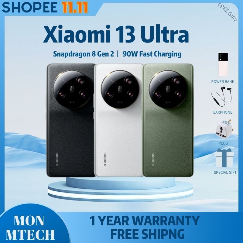 Xiaomi 13 Ultra Snapdragon 8 Gen 2 Smartphone OLED 6.73'' 120Hz 5000mAh Battery | Shopee Malaysia