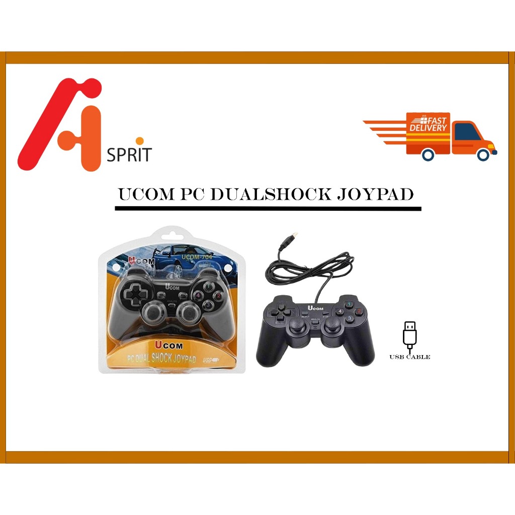 PC DUALSHOCK JOYPAD (PC CONTROLLER USB ) | Shopee Malaysia