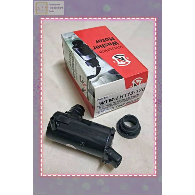 NS Washer Tank Motor Hiace Lh113, Sonata 5,Spectra,Aveo,Elantra,Estima ...