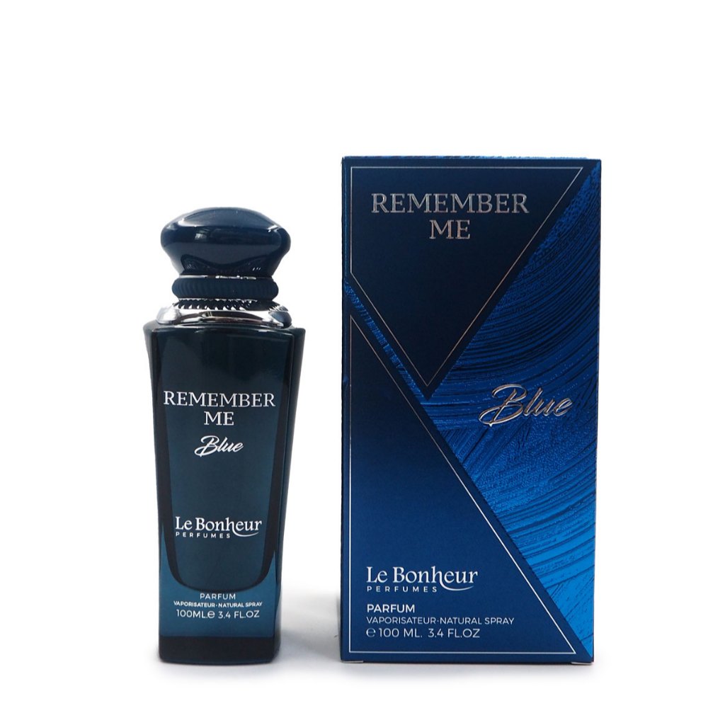 REMEMBER ME BLUE EAU DE PARFUM 100ML BY LE BONHEUR PERFUMES | Shopee ...
