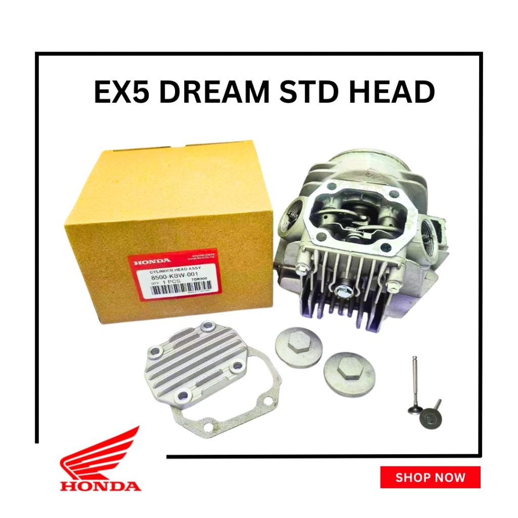 EX5 DREAM EX5 CLASS WAVE100 WAVE100R KRISS100 SYM110 STD HEAD HONDA MODENAS / C70 GBO / WAVE125 ...