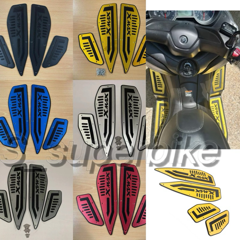 YAMAHA XMAX250 V1 V2 CARPET FOOTSTEP FOOTBOARD FOOTPLATE FLOOR PANEL ...