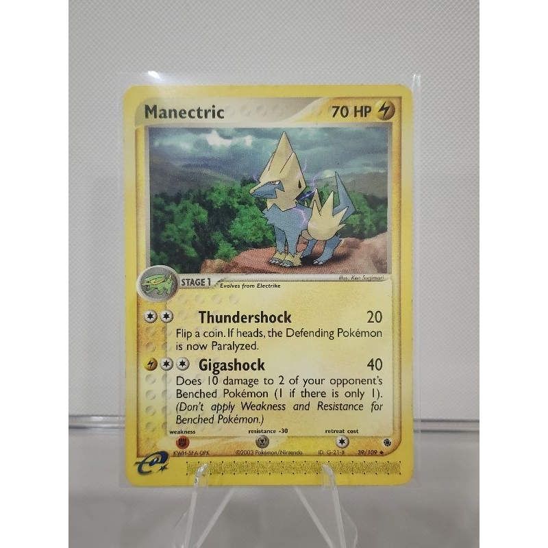 2003 Manectric Card (Rare) | Shopee Malaysia