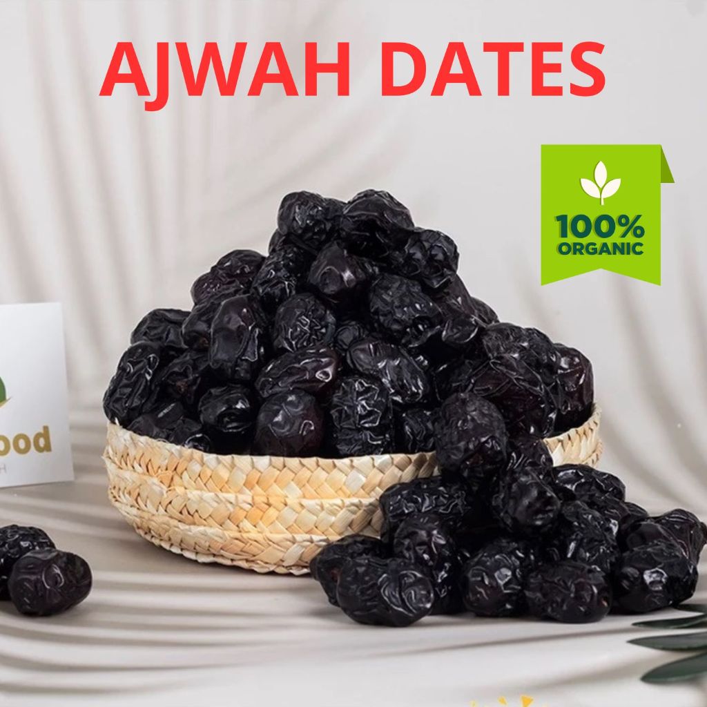 Aliyah Food Kurma Ajwa Madinah AA (1kg) | Shopee Malaysia